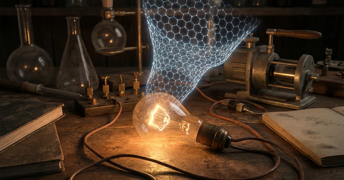 Did Edison Create Graphene in 1879? New Analysis Reveals Clues | The ...