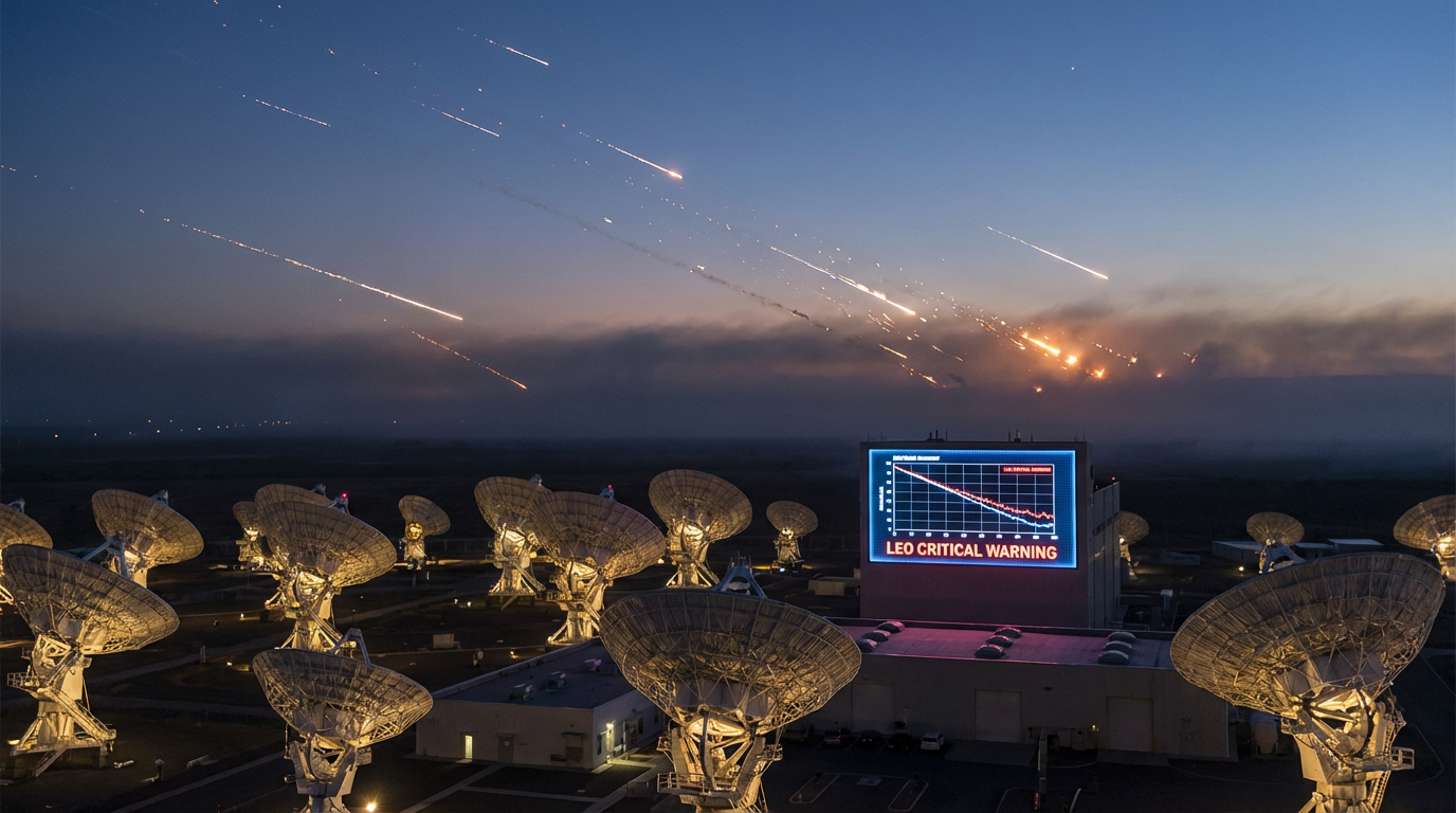 Low Earth Orbit Collapse: Experts Warn of 2.8-Day Disaster Window | The ...