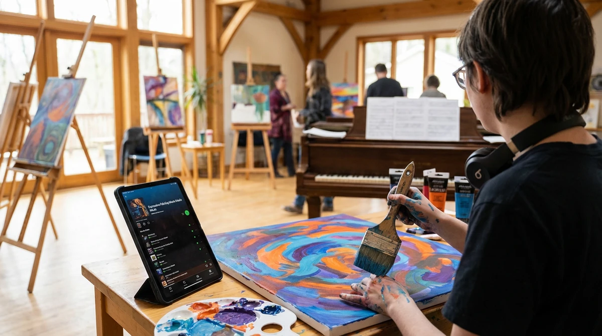 Expressive Painting with Music: Arkansas Drop-In Art Sessions | The ...