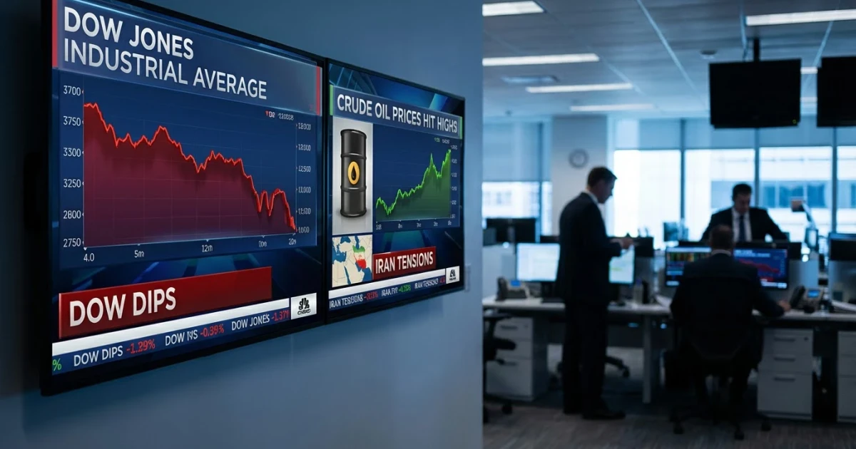 Dow Falls as Oil Prices Spike on Iran Tensions | The Sheffield Press