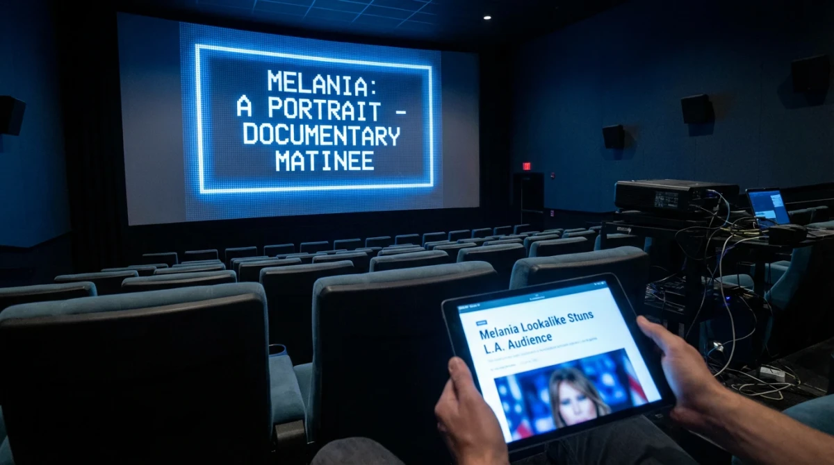 Melania Trump Doppelganger Surprises at L.A. Documentary Matinee | The ...