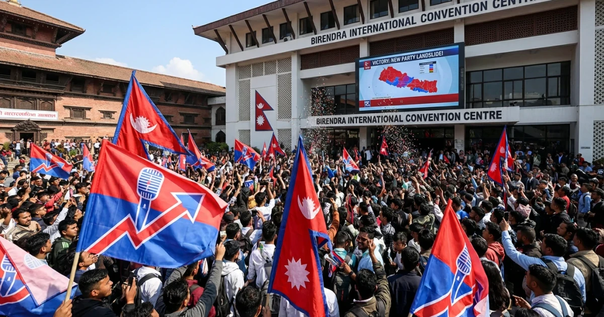 New Nepali Party Set for Landslide Win in 2026 Election | The Sheffield ...