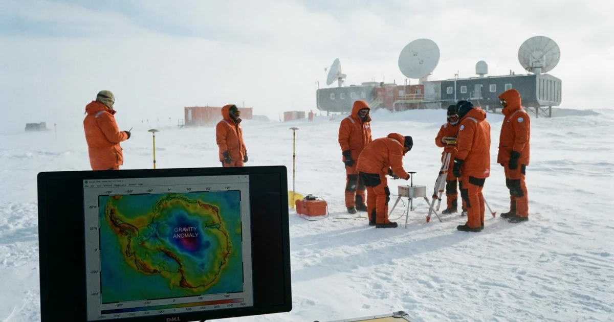 Antarctica’s Gravity Hole Explained by New Research | The Sheffield Press