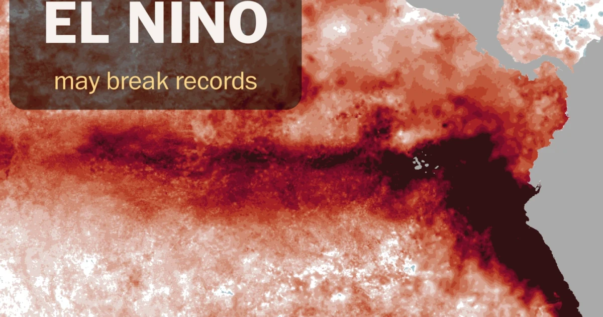 NOAA issues El Niño advisory as strong event threatens weather extremes ...