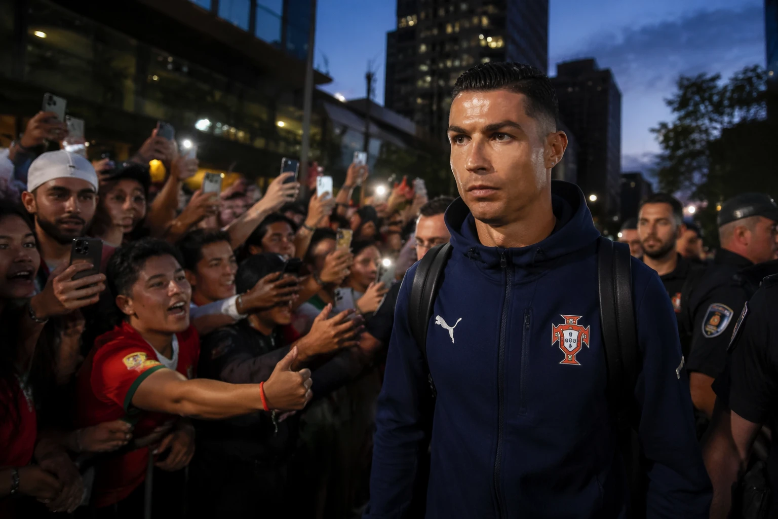 Cristiano Ronaldo draws huge Houston crowd ahead of World Cup debut ...