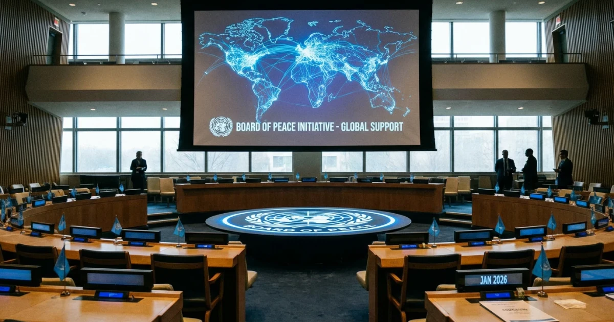 Trump’s Board of Peace Ambitions Boost UN Support | The Sheffield Press